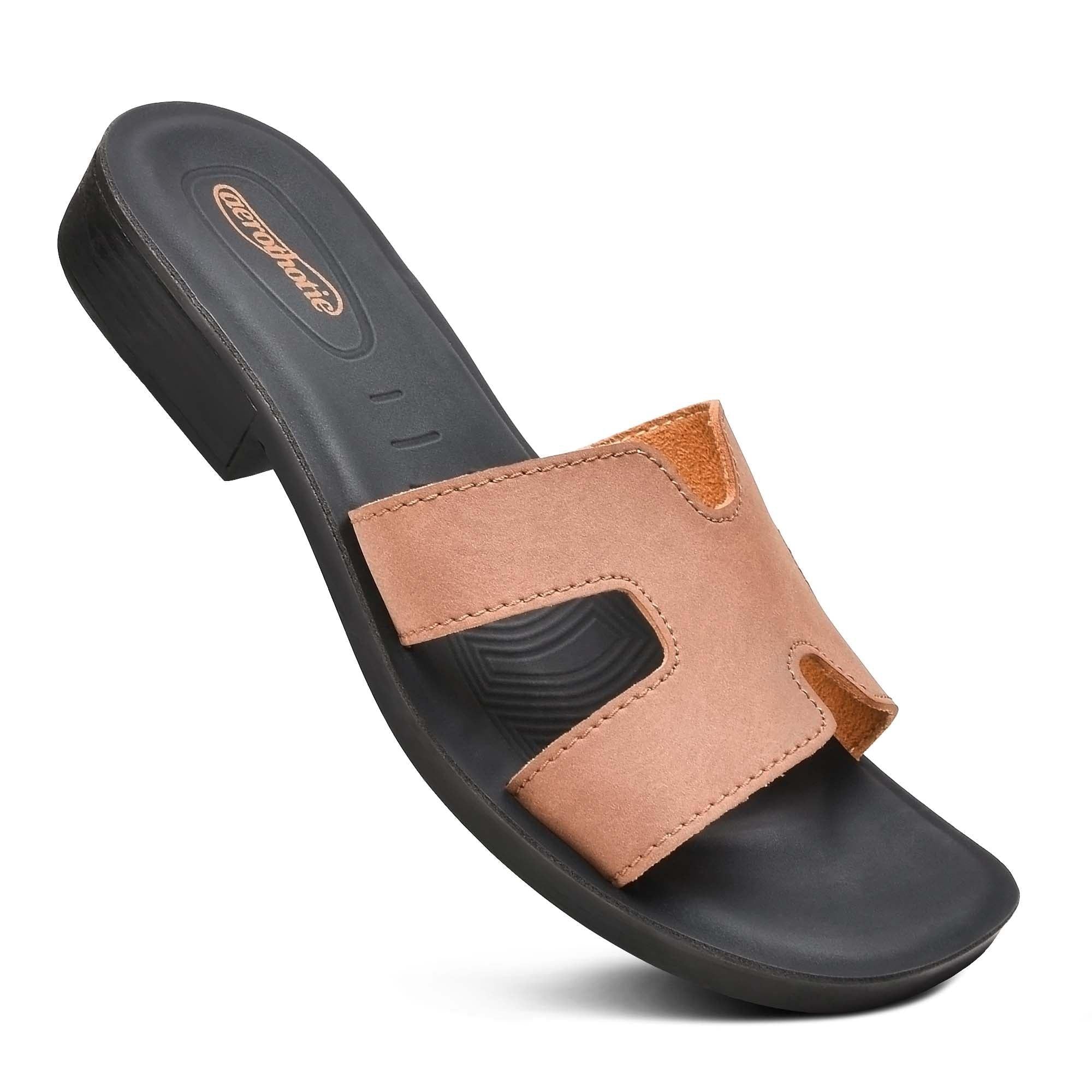 Aerothotic arch support womens comfiest slides for walking – Aerothotic ...